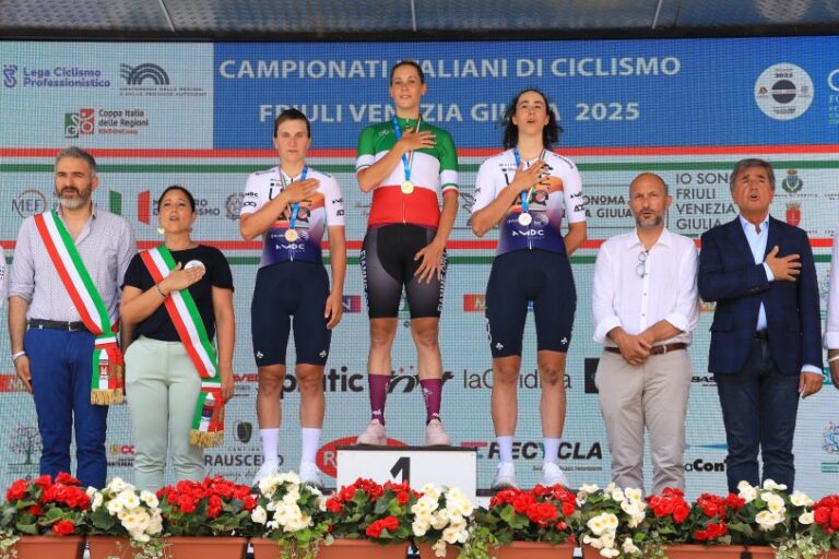 Longo Borghini, Venturelli e Pellegrini on the Podium at the ITT ...