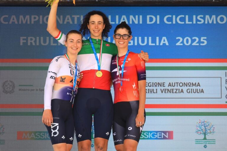 Longo Borghini, Venturelli e Pellegrini on the Podium at the ITT ...
